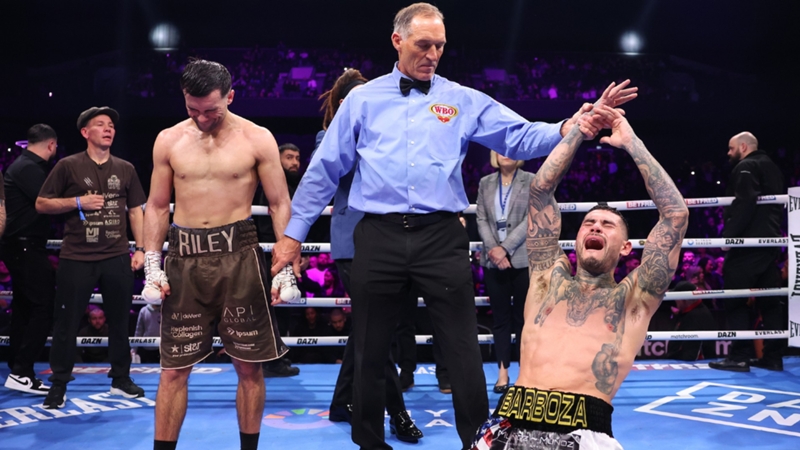 Arnold Barboza Jr edges Jack Catterall to become interim WBO super ...