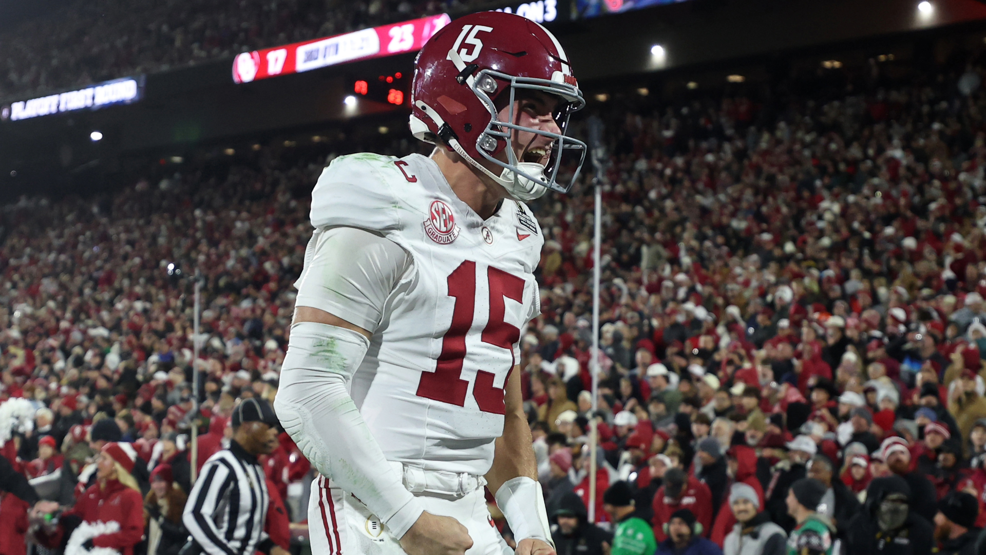 Ty Simpson, de Alabama, se consolida como um dos melhores quarterbacks ...
