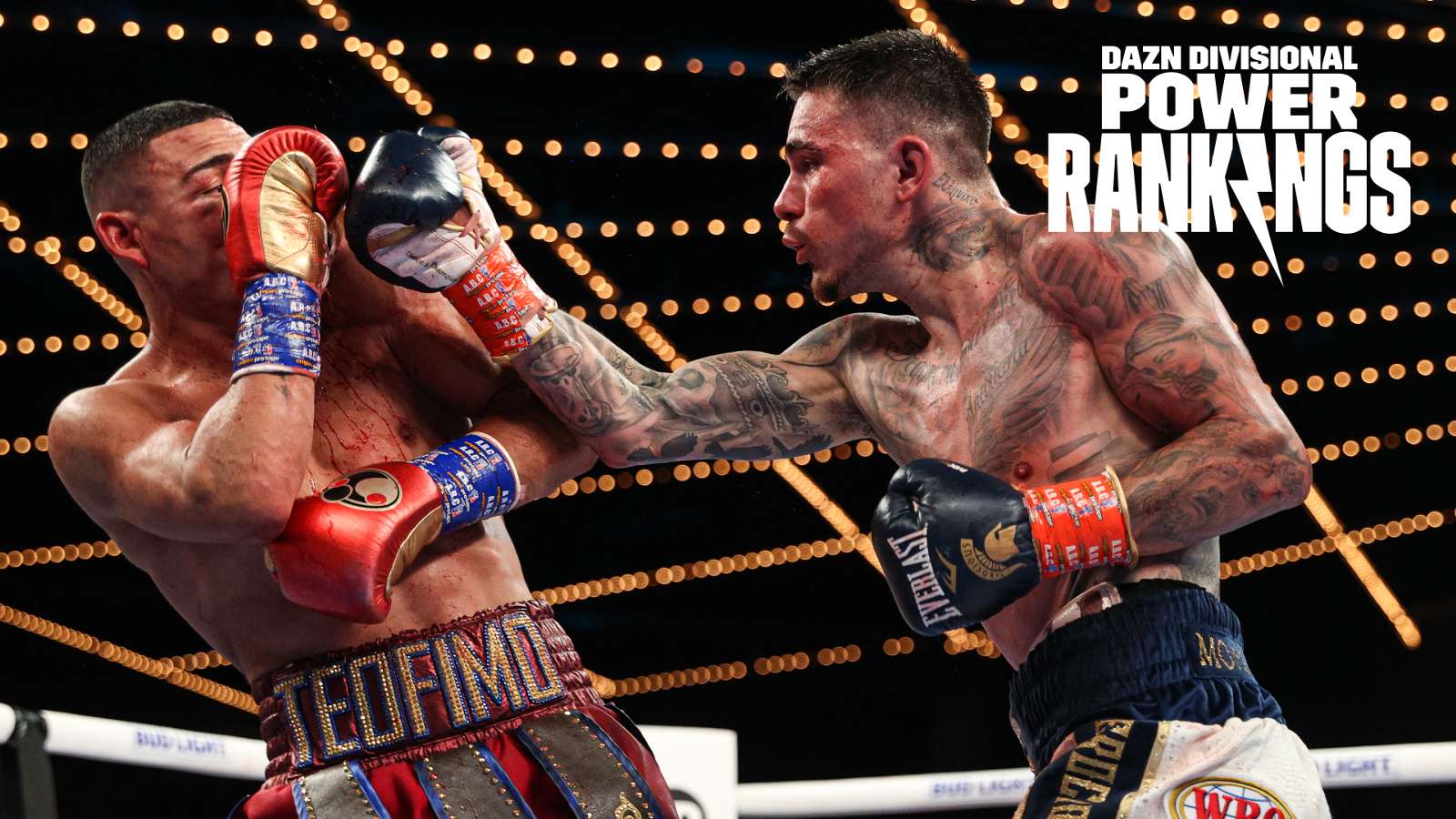 The DAZN Divisional Power Rankings: A top-10 list of the hottest weight ...