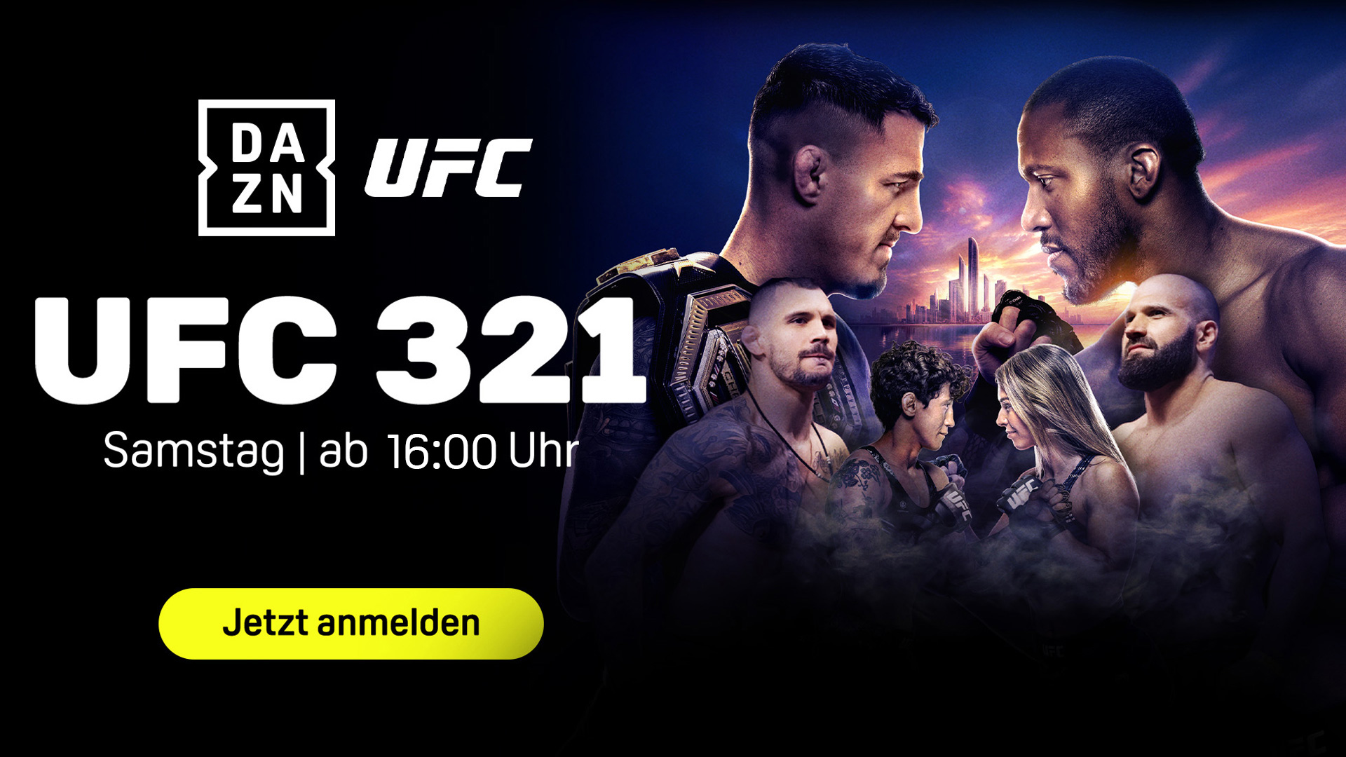 UFC 321: Fightcard, Uhrzeit, Datum, Übertragung | DAZN News DE