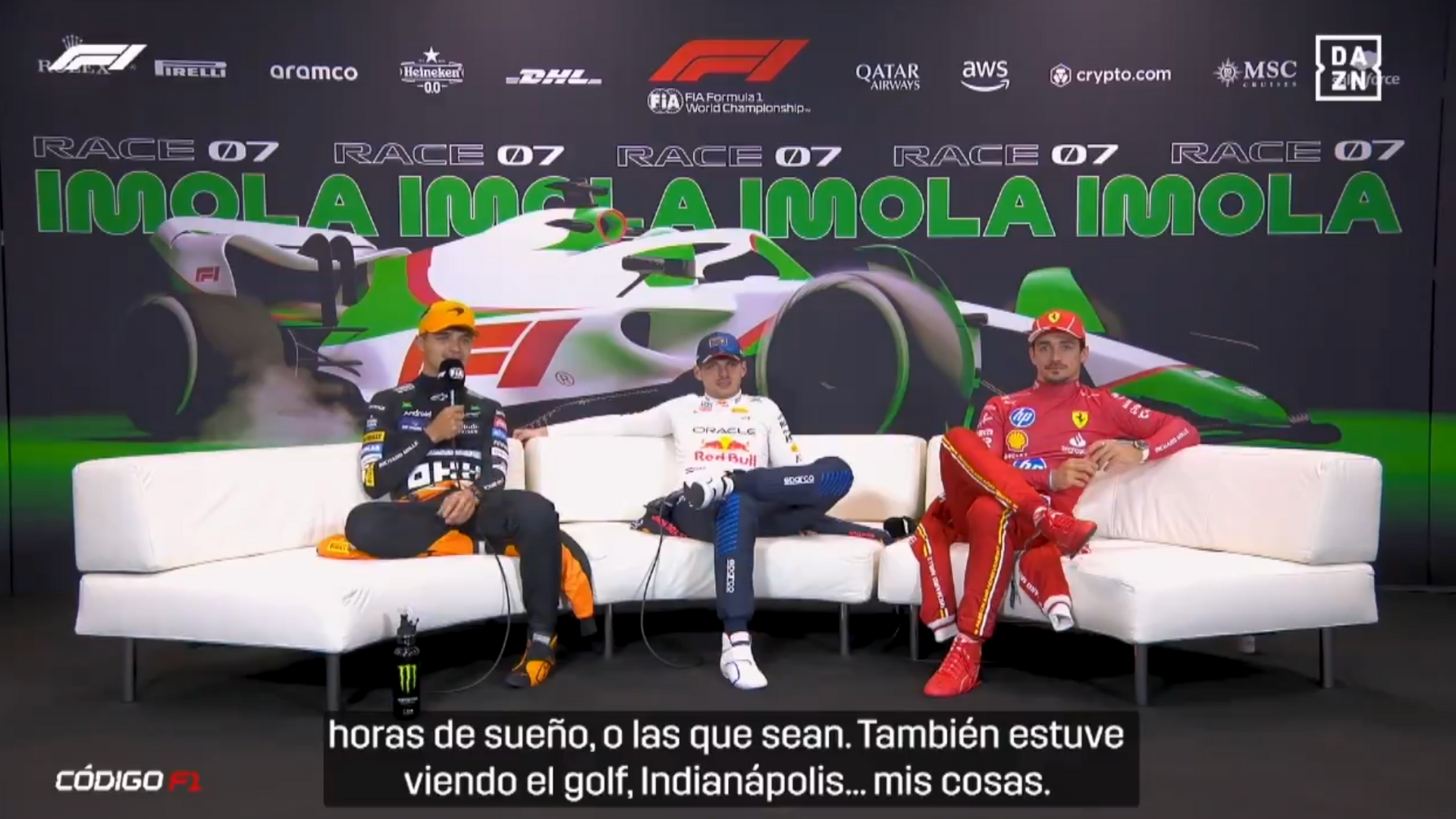 ¡No fue por culpa del simracing! El verdadero motivo por el que Max Verstappen y Lando Norris se ...