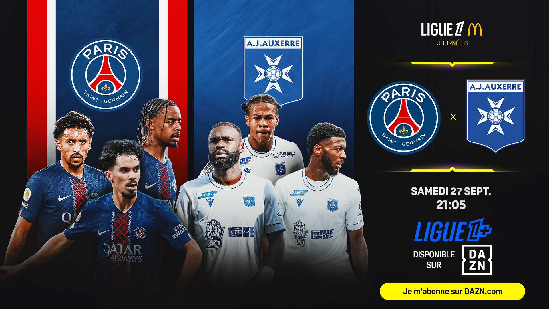 Comment regarder Paris Saint-Germain - AJ Auxerre ? Date, heure, streaming et comment regarder ...