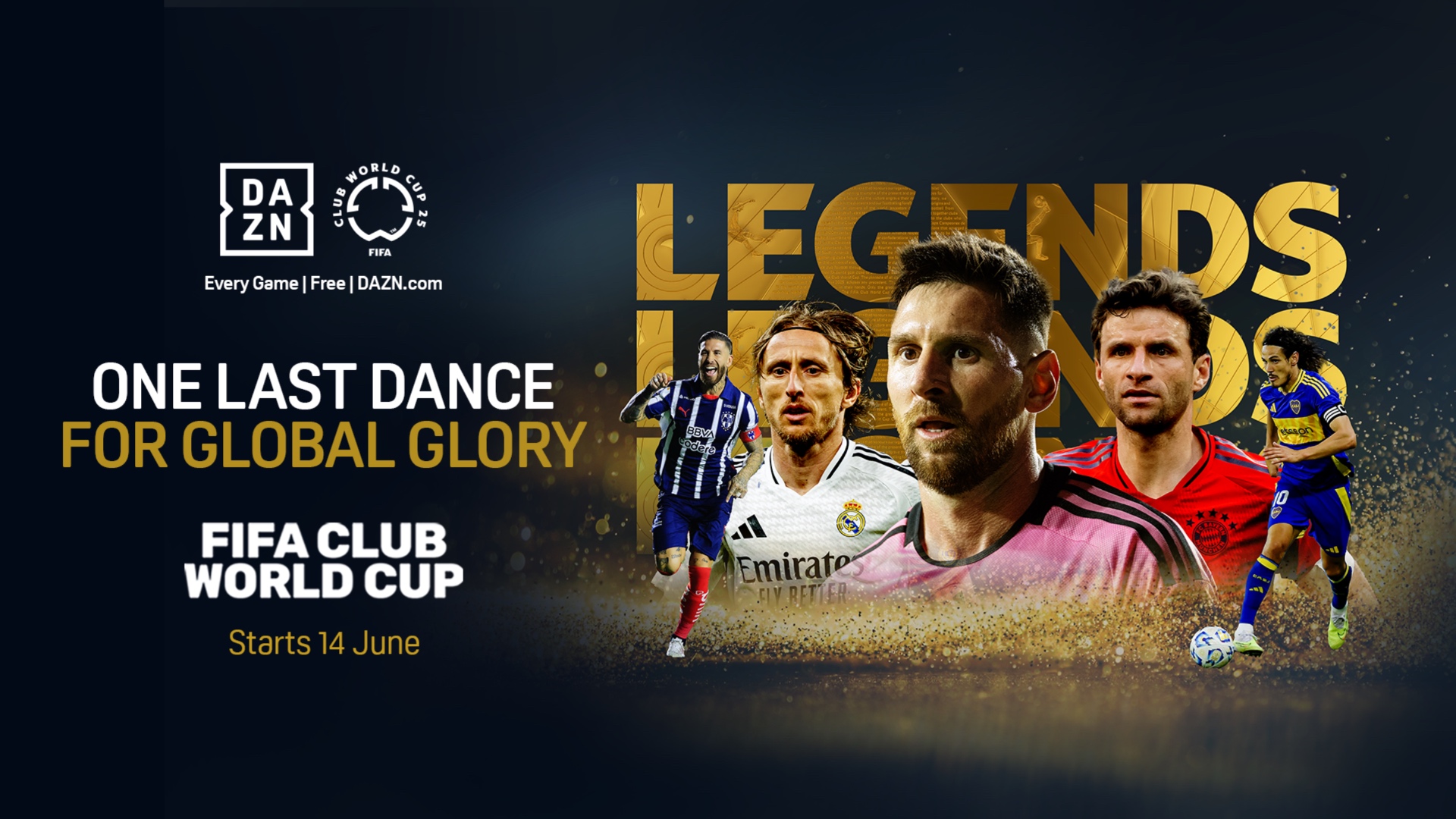 Dez lendas que disputarão a Copa do Mundo de Clubes da FIFA 2025 | DAZN ...