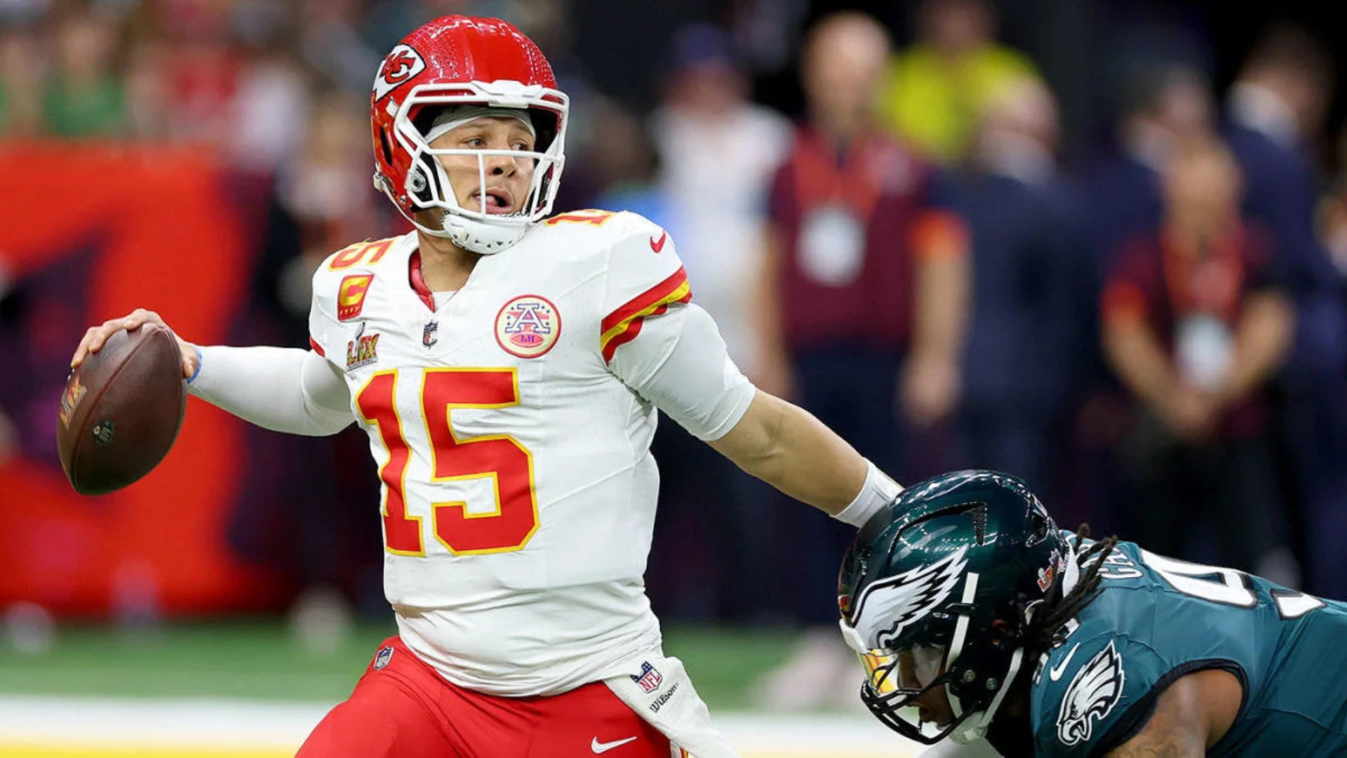 Patrick Mahomes y los datos que reflejan su peor primera mitad en toda la historia de la Super ...