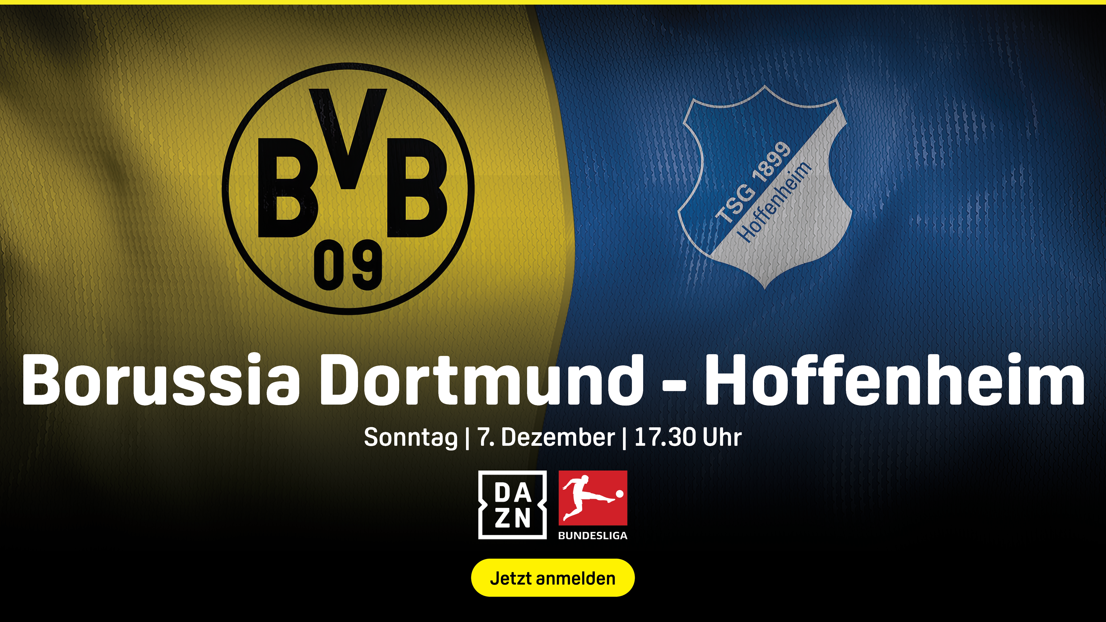 BVB (Borussia Dortmund) - TSG Hoffenheim live sehen Die Übertragung auf ...