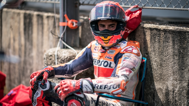 Marc Márquez y su impactante lista de lesiones para el GP de Holanda ...