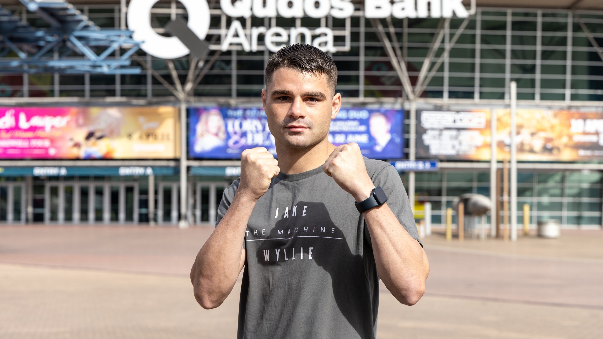 George Kambosos Jr and Jake Wyllie meet in lively face-off ahead of ...
