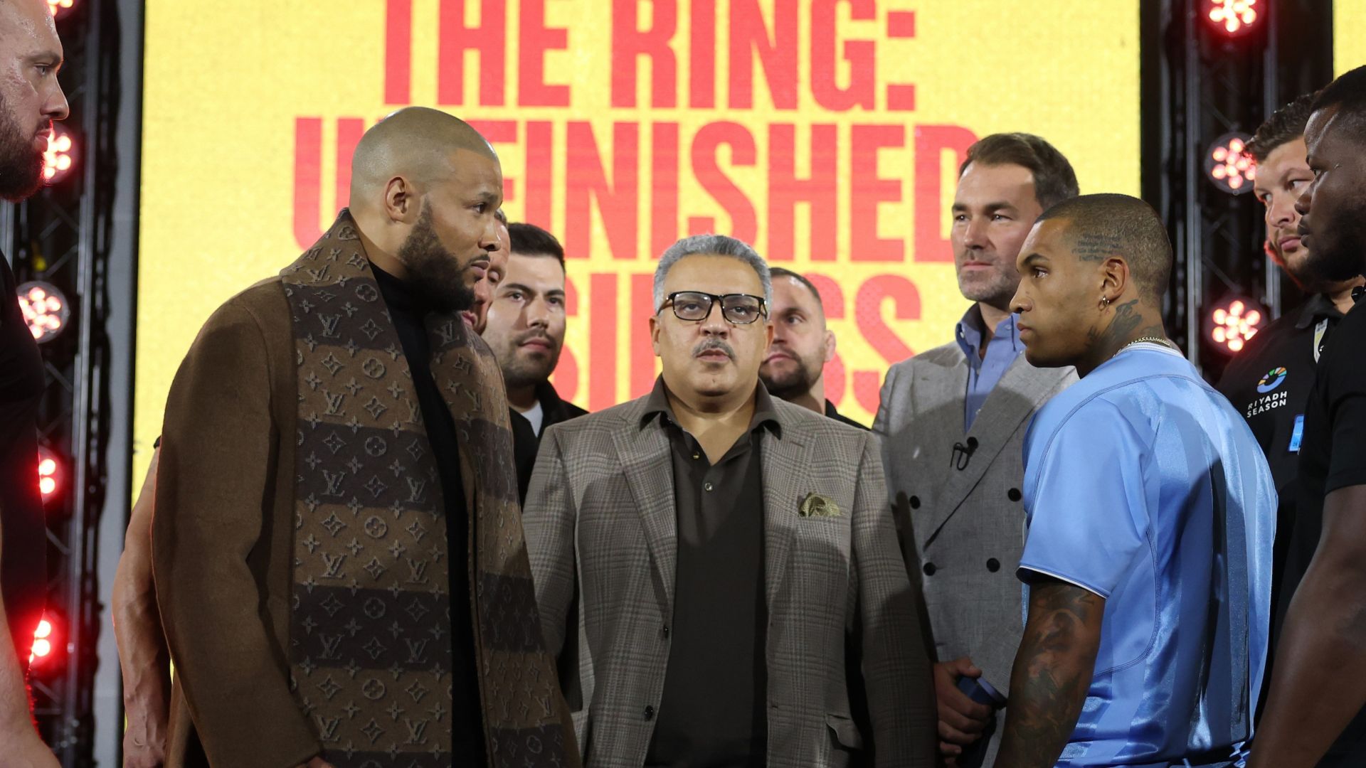 'You can't polish a turd!' - Chris Eubank Jr. and Conor Benn spar in ...