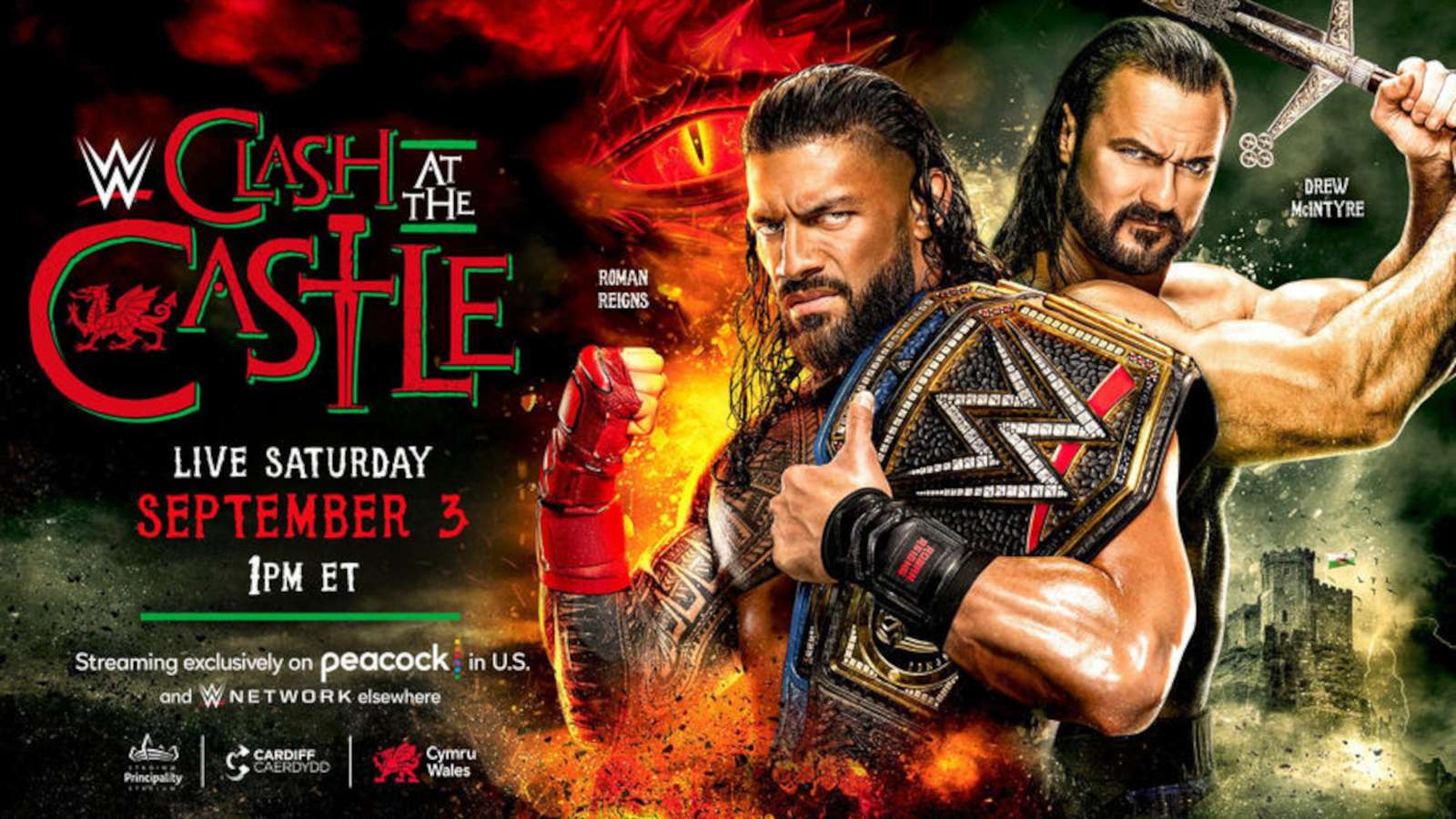 WWE Clash at the Castle 2022: Date, start time, full match card, TV ...