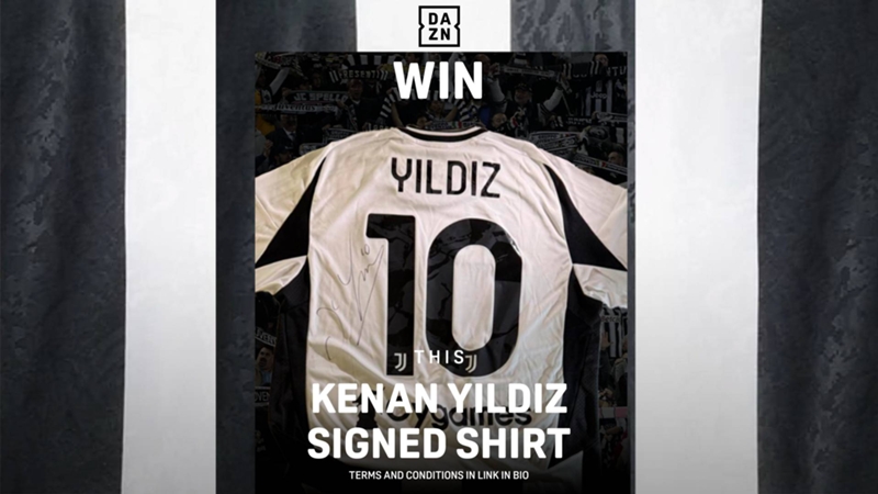 DAZN KENAN YILDIZ JUVENTUS KIT GIVEAWAY - APRIL 2025 OFFICIAL RULES ...