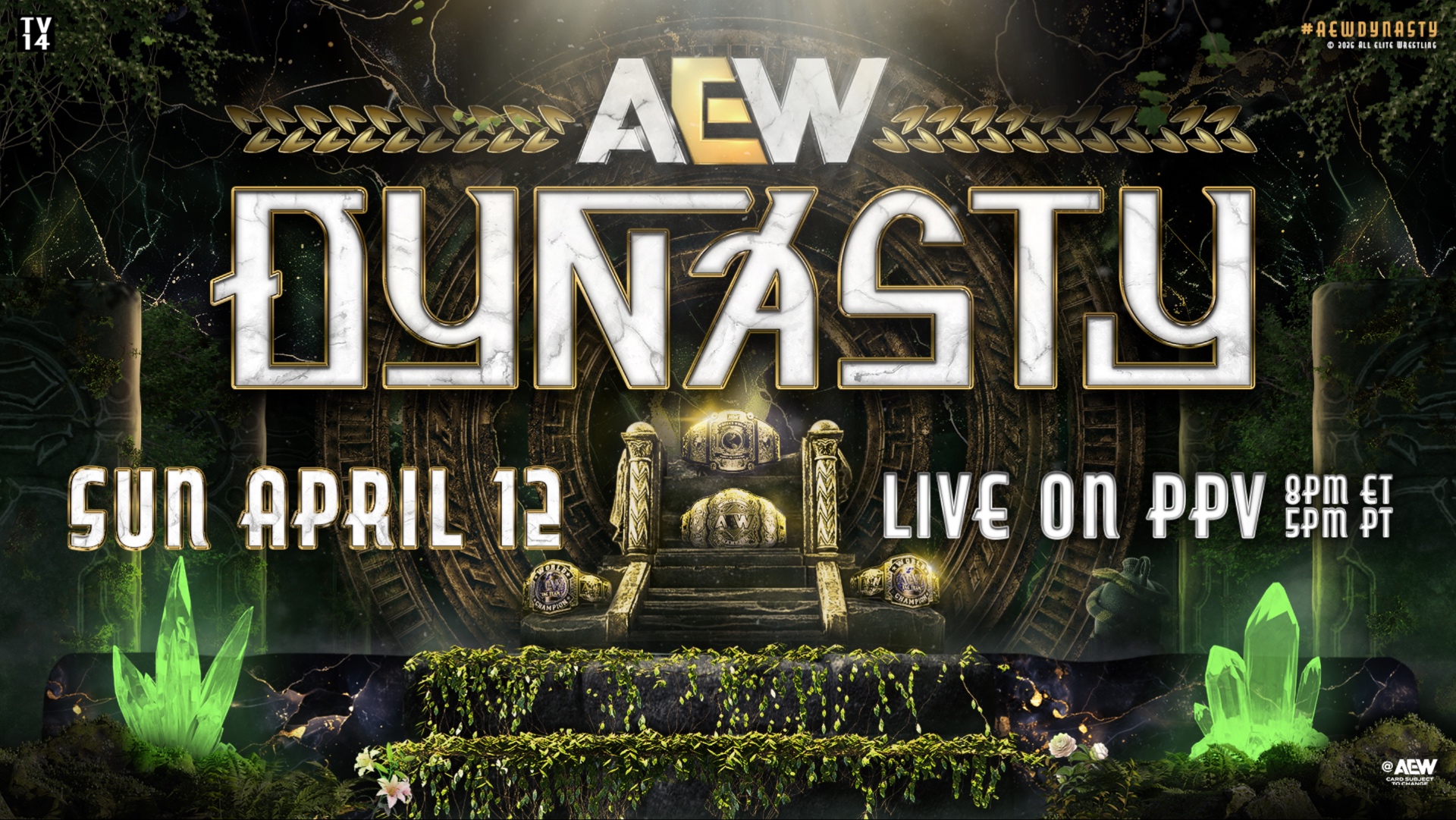 What time is AEW Dynasty 2026 tonight? Date, start time, matches, how ...