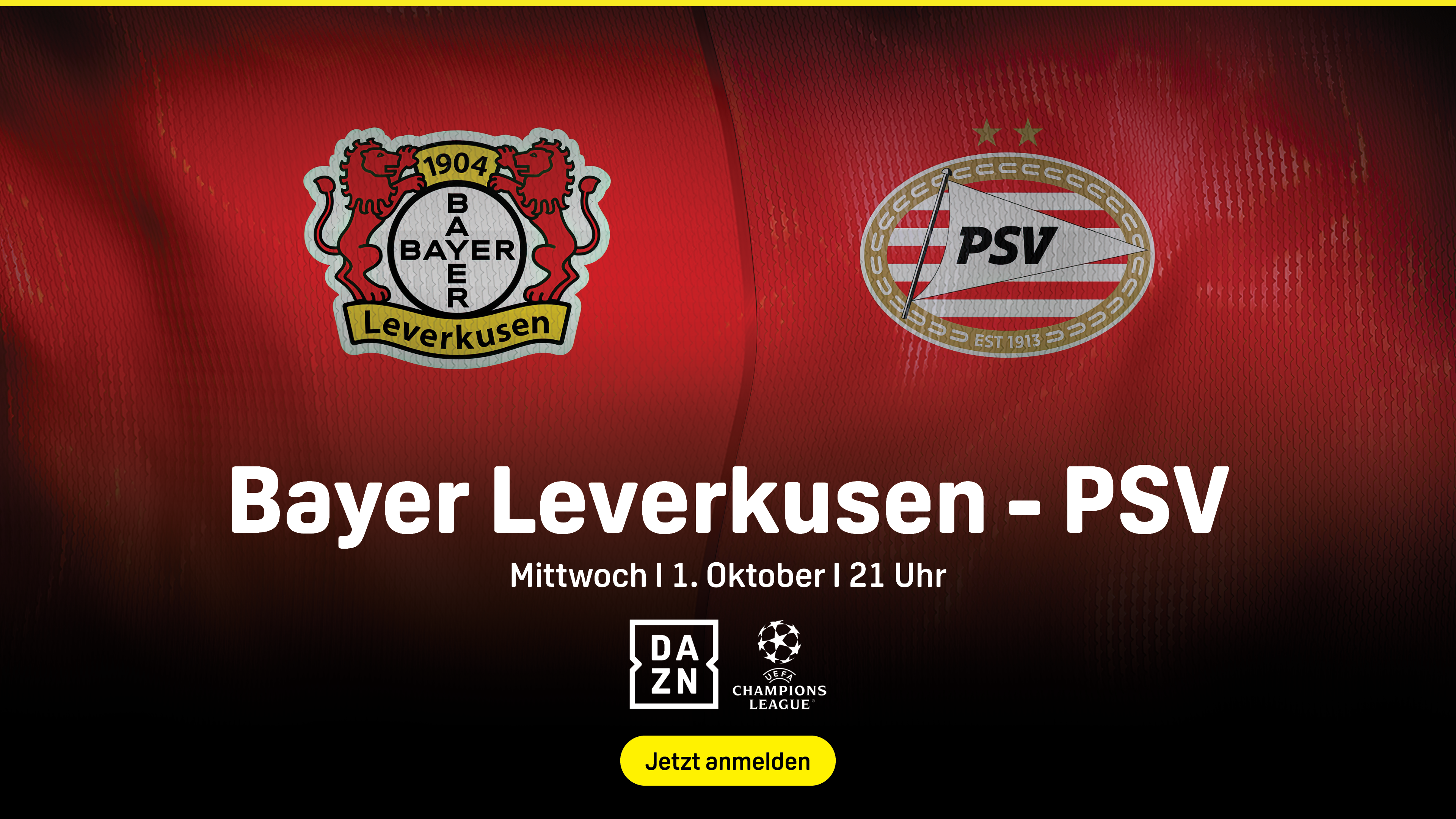 Fußball heute live im TV und LIVE-STREAM: Leverkusen - Eindhoven | DAZN News DE