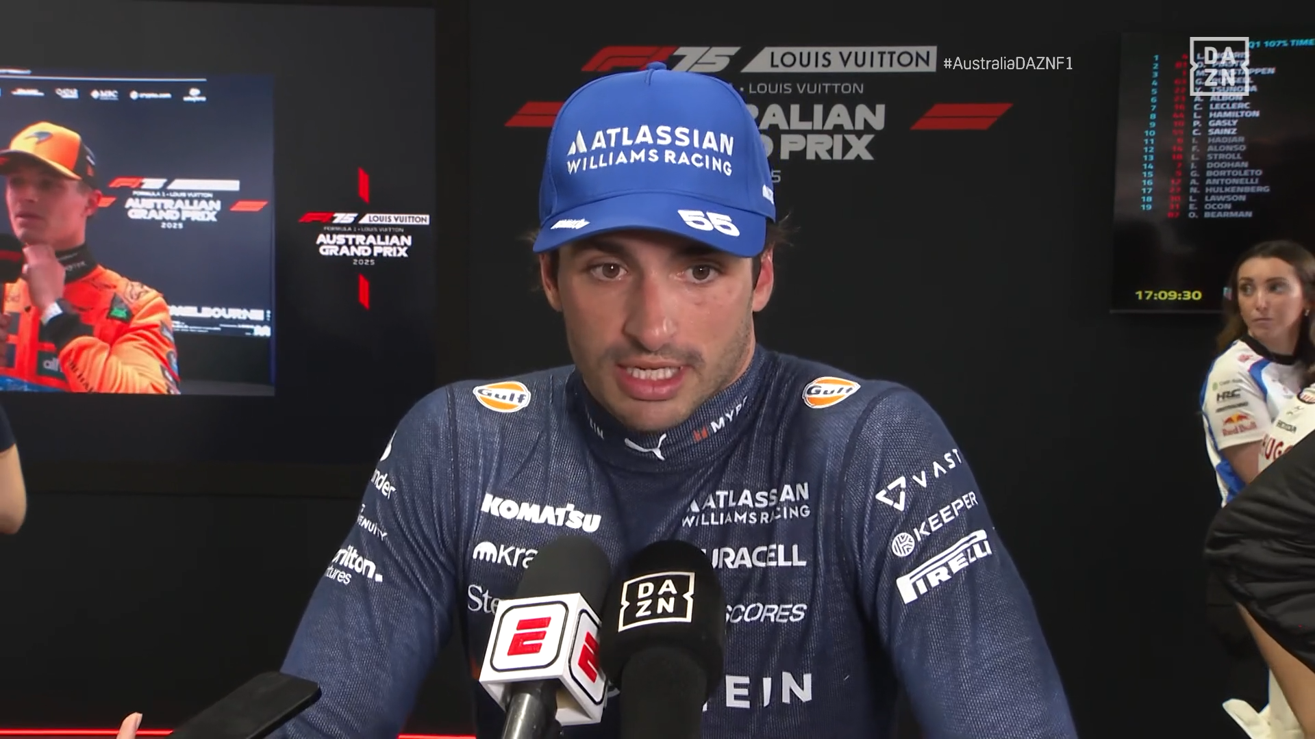 Carlos Sainz mira con optimismo al futuro con Williams: "El coche está ahí y podemos soñar con ...