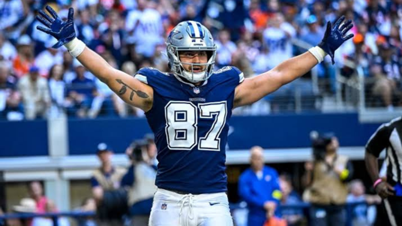 Quién es Jake Ferguson: el tight end de los Dallas Cowboys que tiene ...