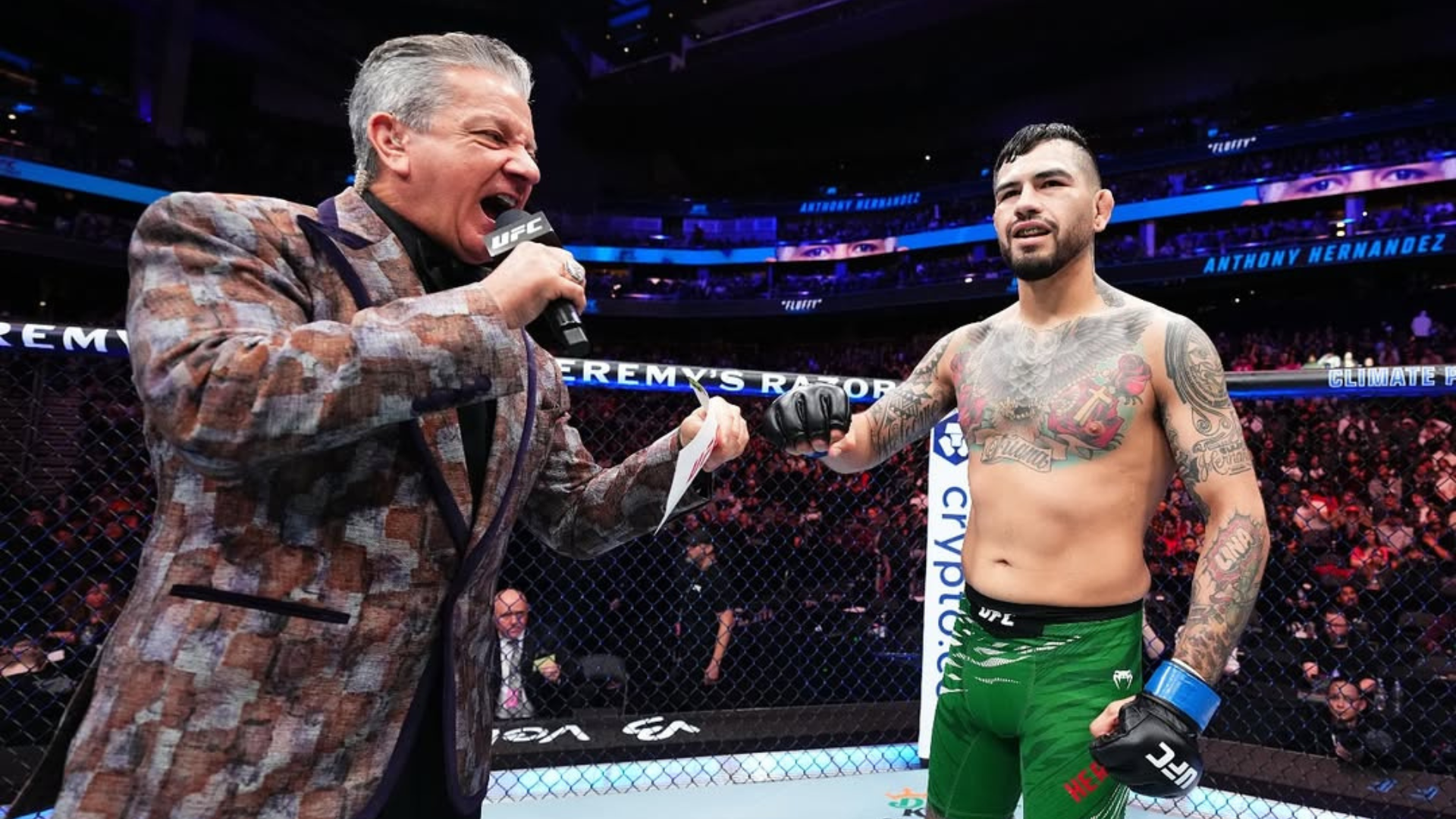 Roman Dolidze vs Anthony Hernández en UFC Vegas 109: cartelera, cuándo ...