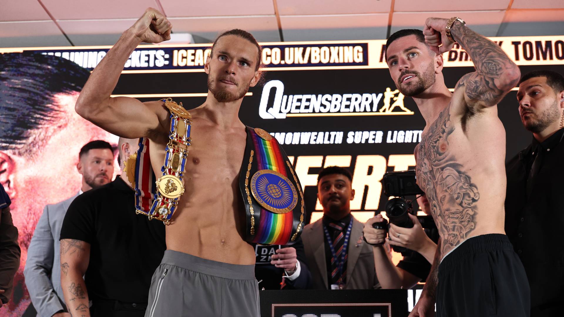 What time is the Jack Rafferty vs Mark Chamberlain fight tonight ...