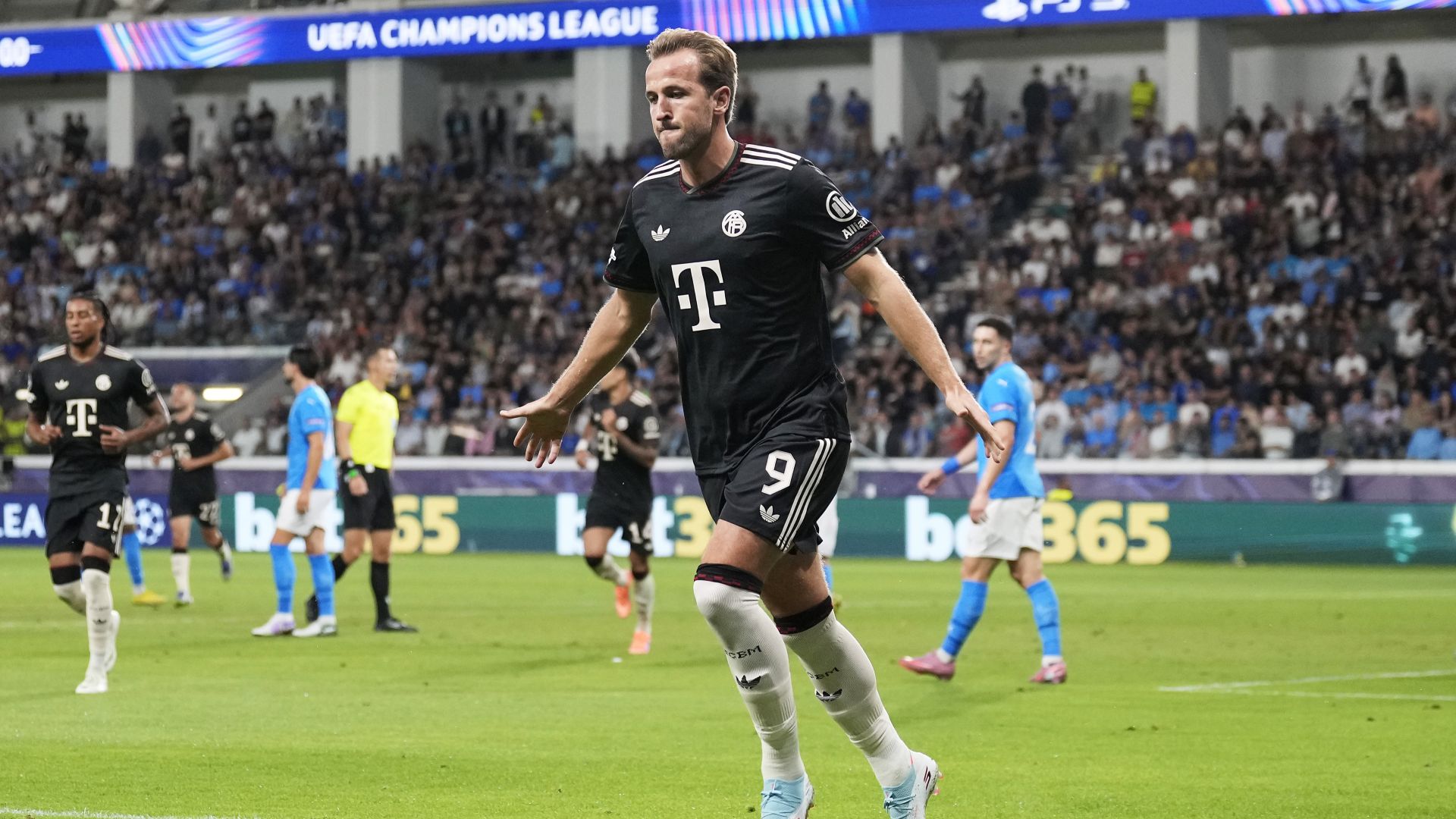 Hot to go: Harry Kane brace furthers superb Bayern Munich season in UEFA Champions League | DAZN ...