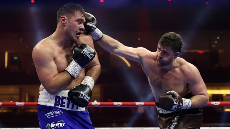 Johnny Fisher beats Dave Allen in heavyweight slugfest with ...