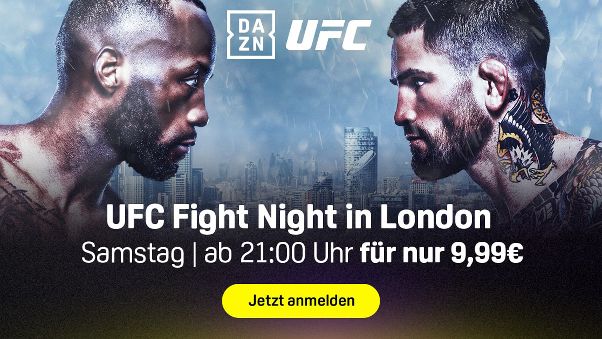 UFC Fight Night 255 live auf DAZN: Alles zur Übertragung | DAZN News DE