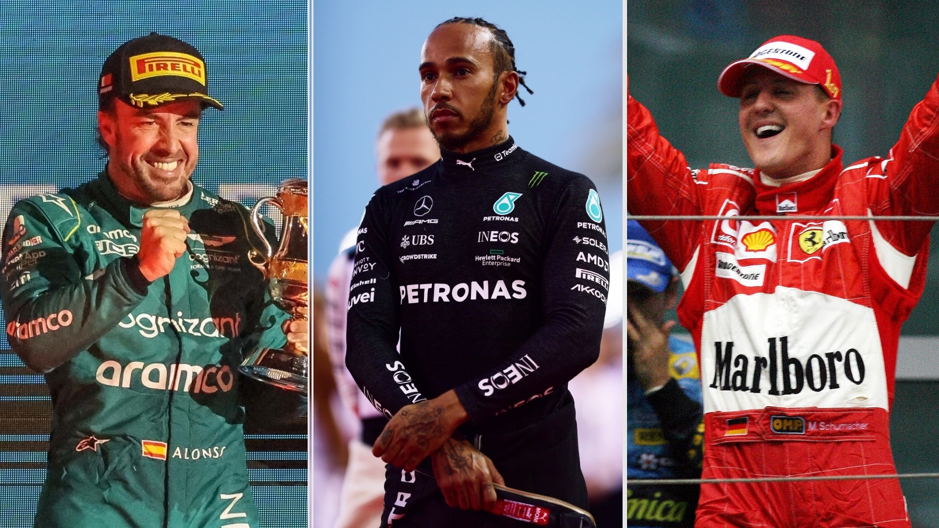 ¿Cuántos pilotos en la historia de F1 han llegado a 100 podios? | DAZN ...