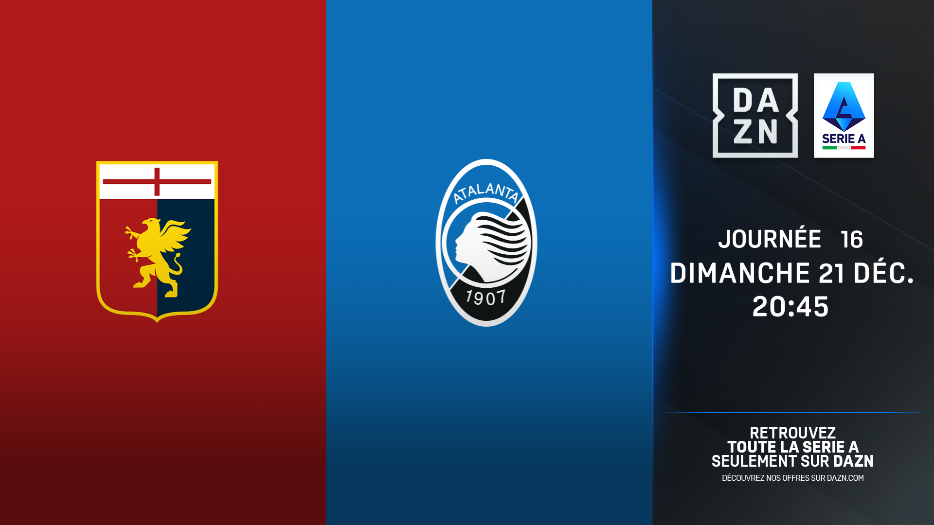 Comment regarder Genoa - Atalanta ? Date, heure, streaming et comment ...