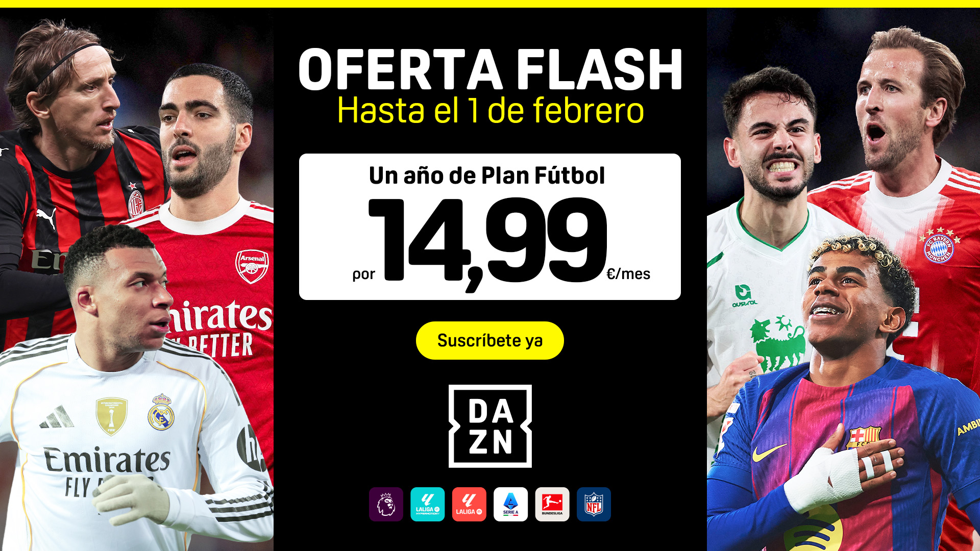 Oferta Plan Fútbol de DAZN: cuánto cuesta, qué precio tiene, qué ...