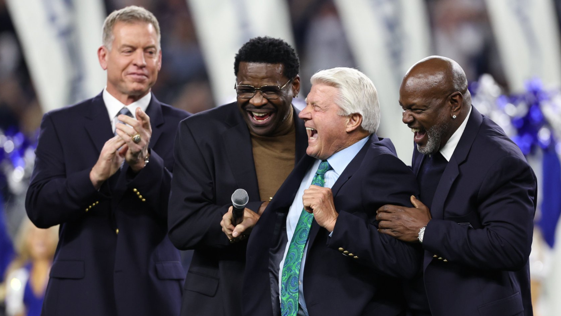 Jimmy Johnson entra al 'Ring of Honor' de los Dallas Cowboys en emotiva ...