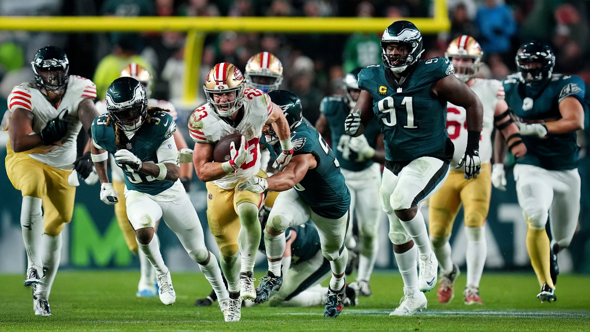 Philadelphia Eagles vs. San Francisco 49ers live updates, scores ...