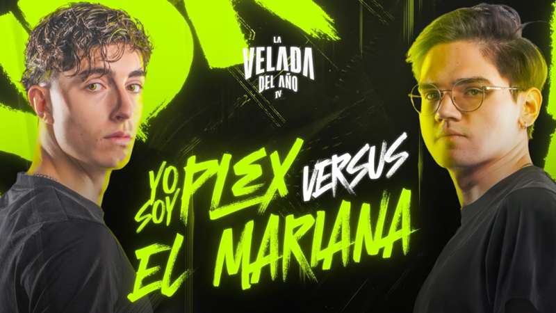 Yo soy Plex vs El Mariana: dónde ver online en directo La Velada del ... Yo soy Plex vs El Mariana: dónde ver online en directo La Velada del ...