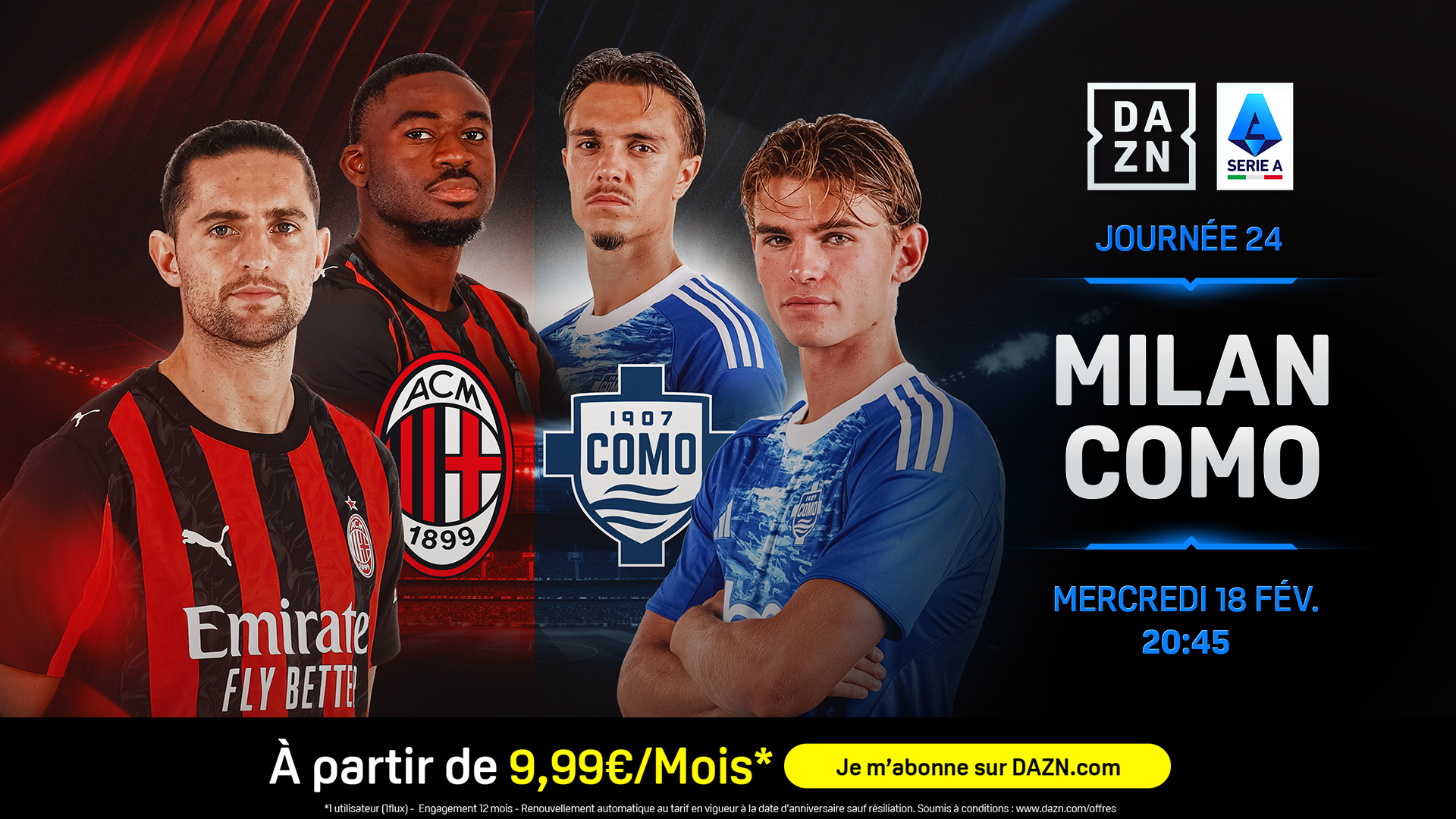 Comment regarder AC Milan - Côme ? Date, heure, streaming et comment ...