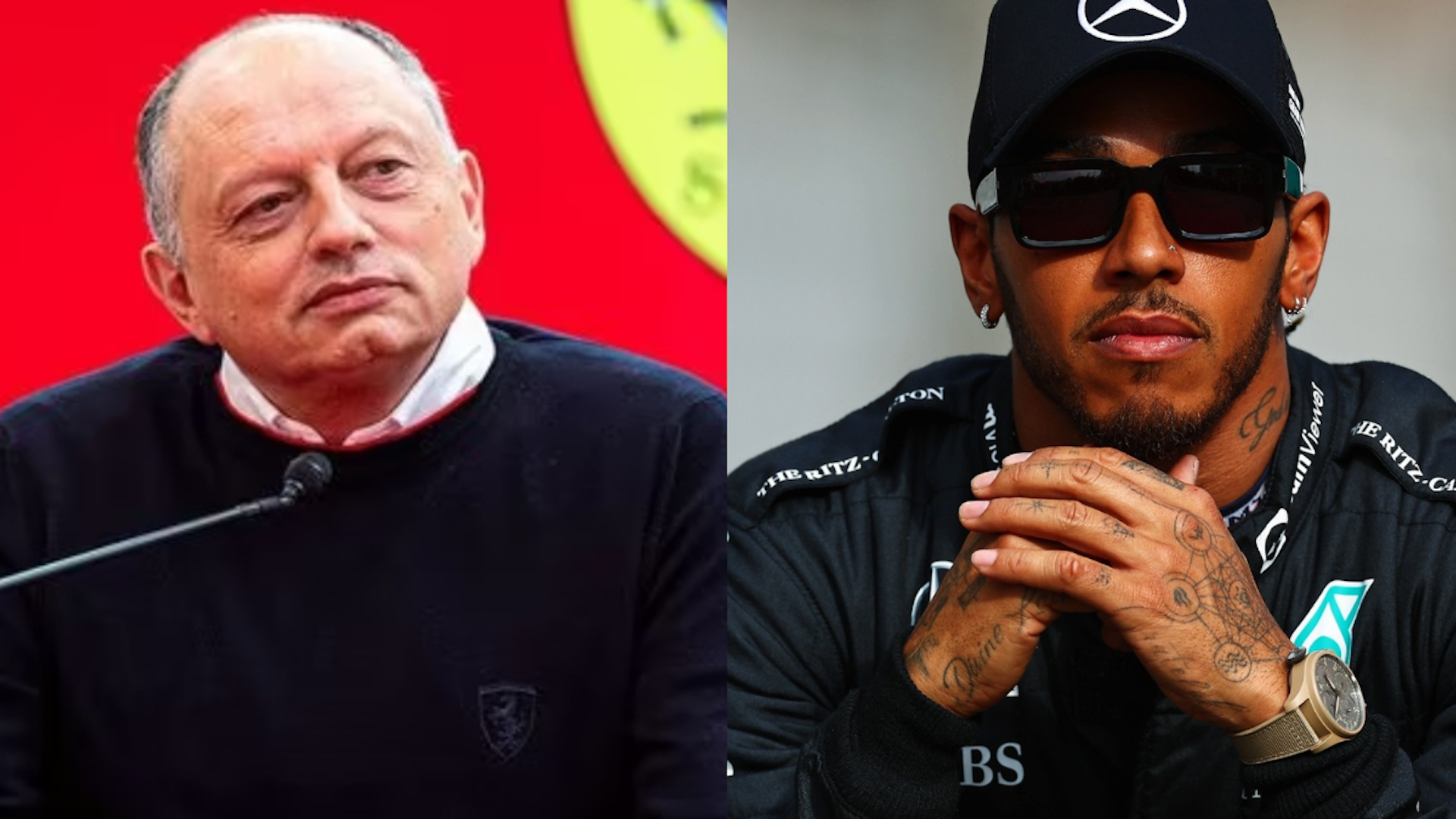 Fred Vasseur desmiente los rumores que sitúan a Lewis Hamilton en Ferrari: "No vamos a enviar ...