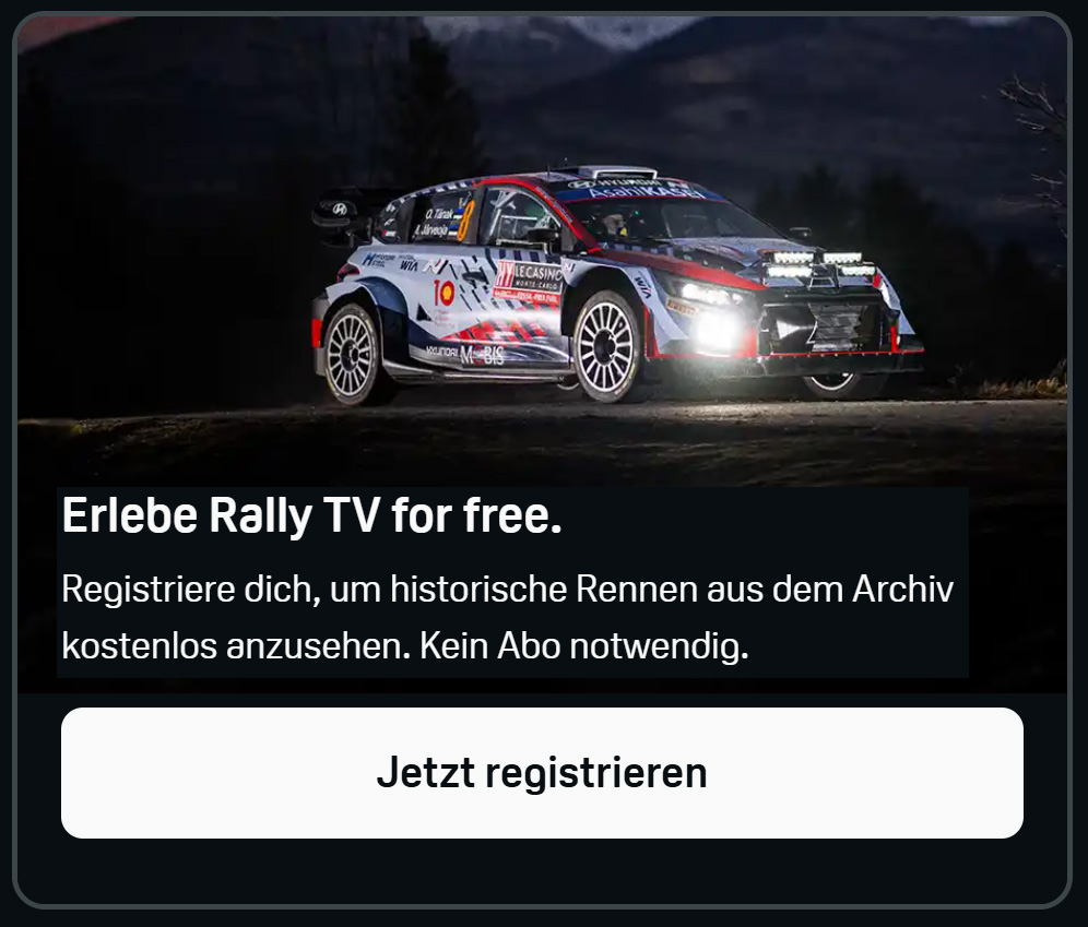 Rally TV auf DAZN live sehen: Die Übertragung der World Rally ...
