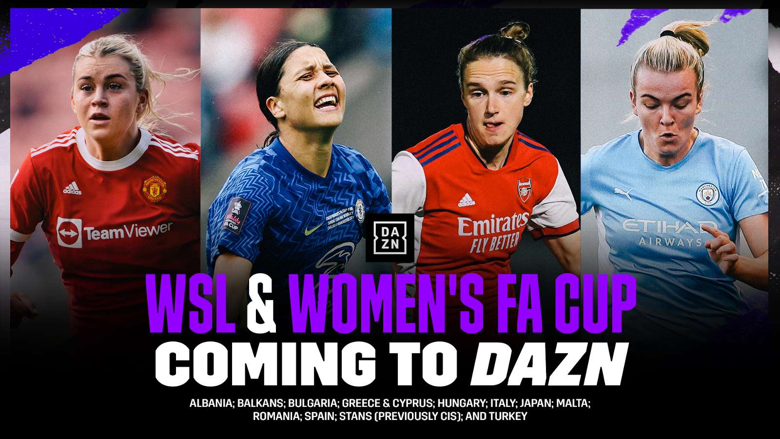 DAZN to broadcast English FA Women's Super League, Women's FA Cup in ...