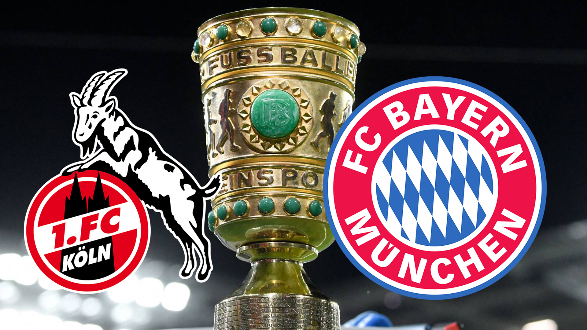 ARD, ZDF oder Sky: Wo läuft 1. FC Köln vs. FC Bayern im DFB-Pokal ...