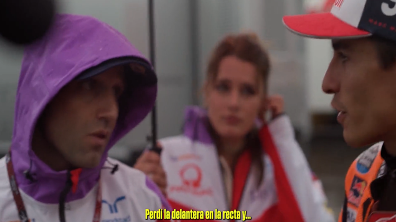 Marc Márquez y la conversación con Zarco tras su accidente en el GP de Alemania: "Difícil de ...