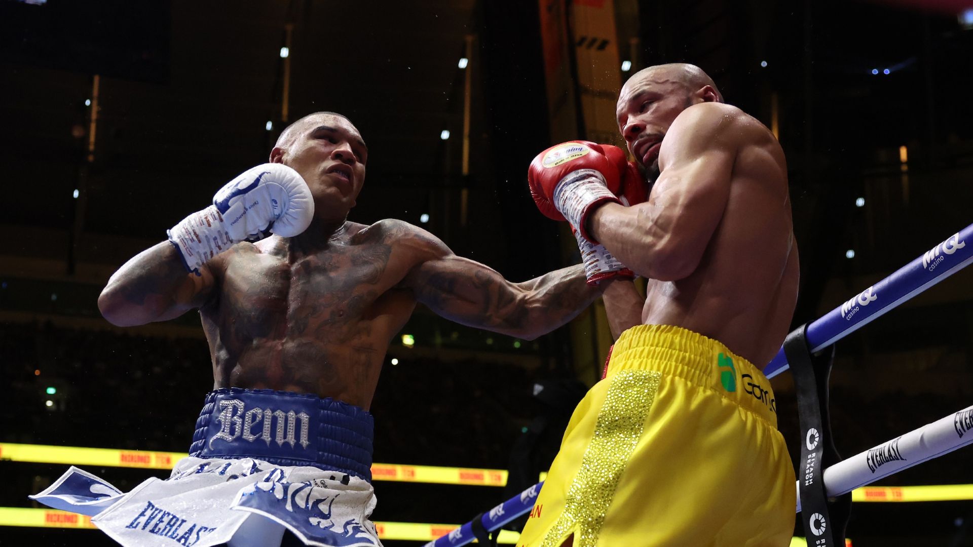 Conor Benn hailed as a "role model and inspiration" following famous ...