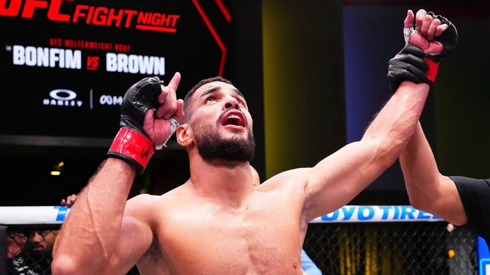 Gabriel Bonfim se saca un rodillazo para el recuerdo en el UFC Vegas ...