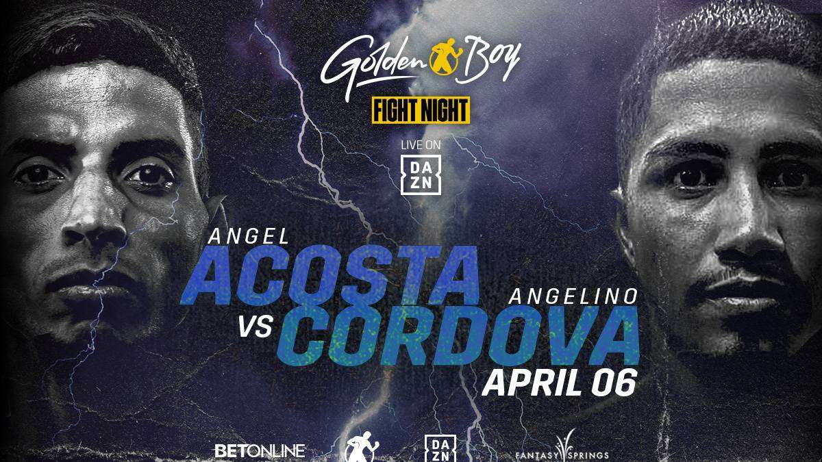 What time is Angel 'Tito' Acosta vs. Angelino Cordova tonight ...