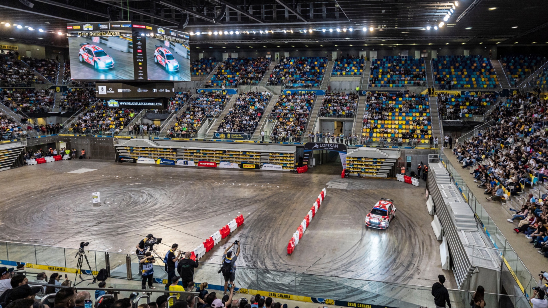 WRC drivers to race on basketball court at Rally Islas Canarias | DAZN ...