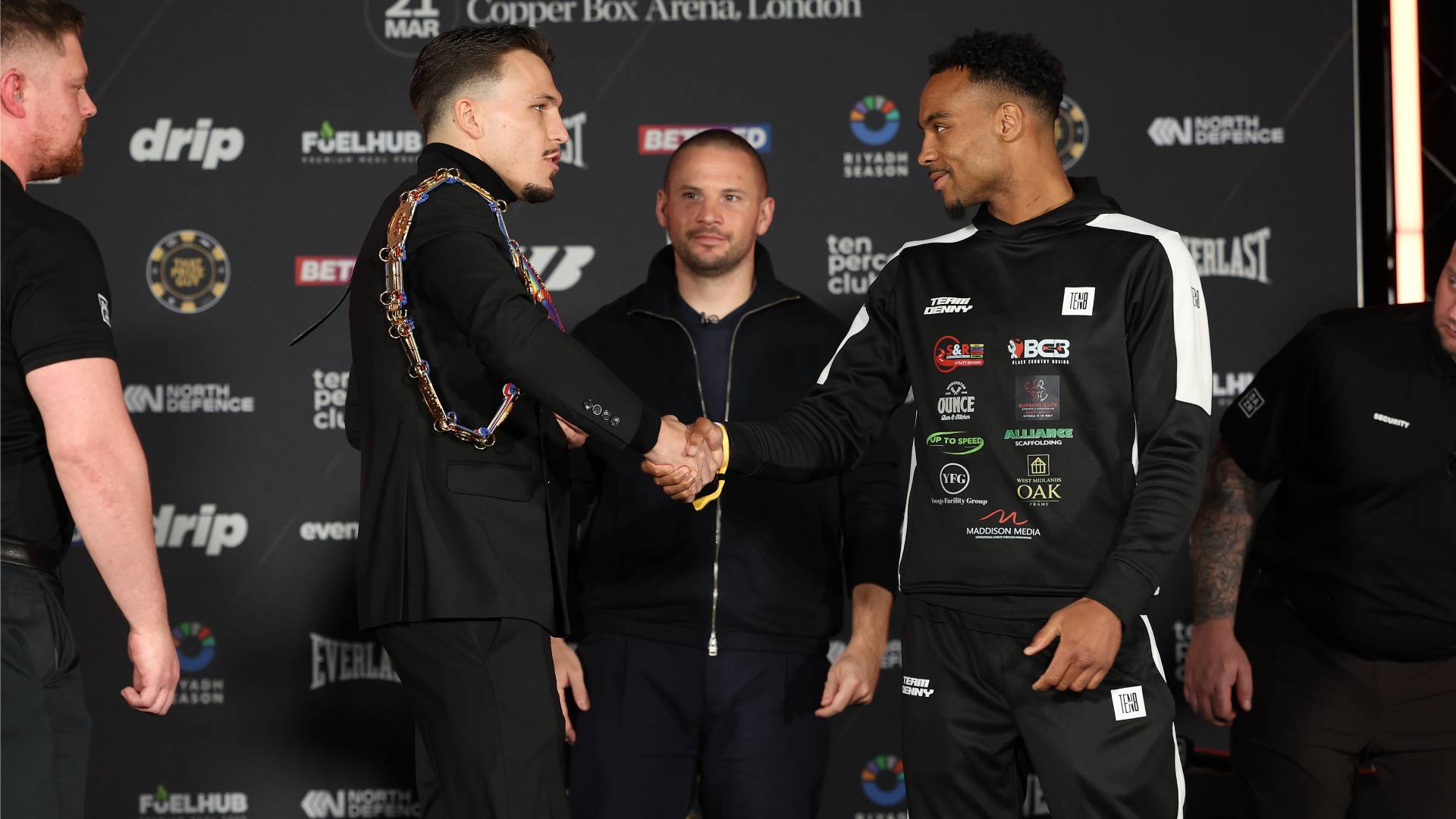British champion George Liddard sends menacing threat to Tyler Denny ...