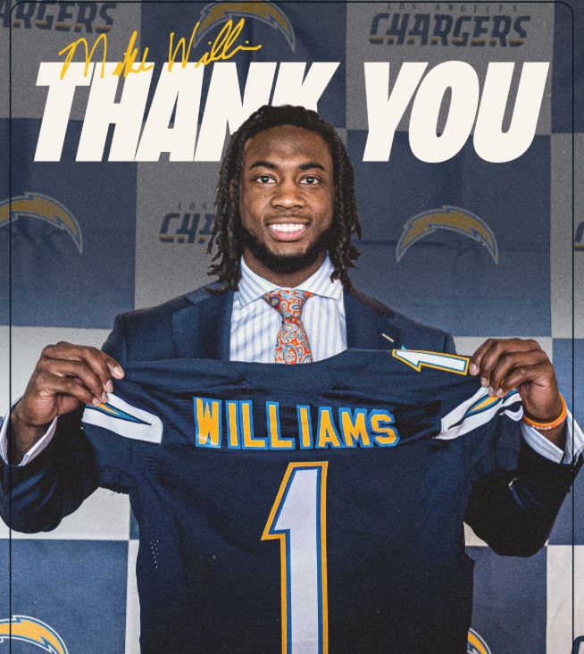 Mike Williams anuncia aposentadoria após oito temporadas na NFL | DAZN ...