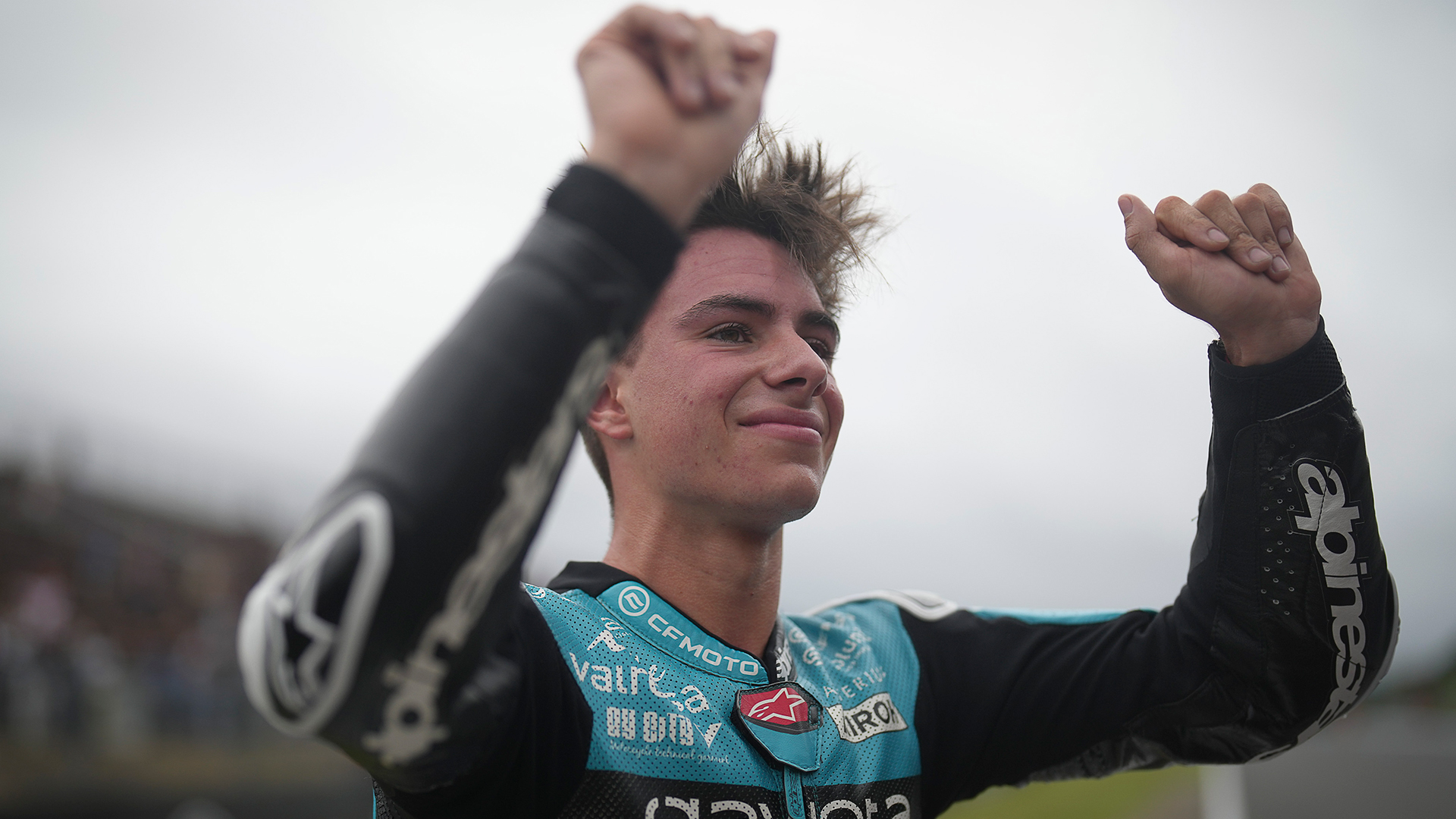 David Alonso y una divertida anécdota al ser campeón del mundo de Moto3 ...