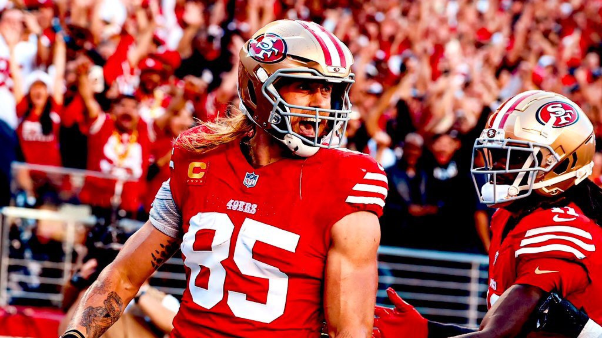 George Kittle renova contrato com os 49ers e se torna o tight end mais ...
