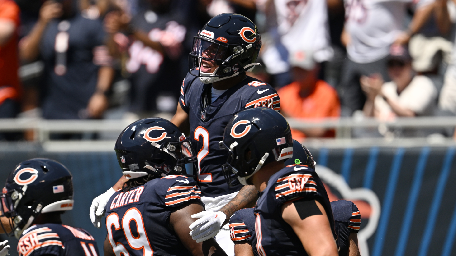 DJ Moore se estrena a lo grande con los Chicago Bears: ¡Primera jugada ...