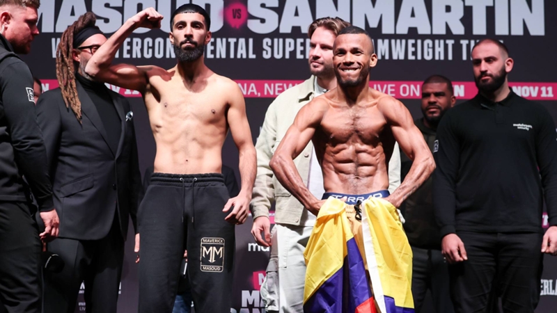 Shabaz Masoud edges hard fight as he's pushed all the way by Jose ...