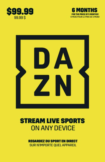 How to buy a DAZN gift card | DAZN News Canada