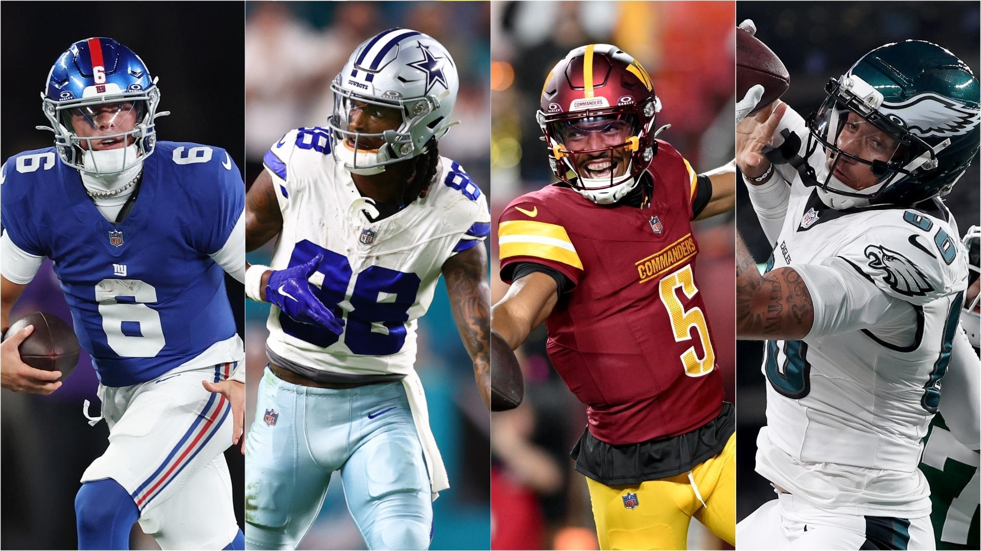 NFC East 2025 Preview: Eagles, Commanders, Cowboys, Giants Predictions | DAZN News US