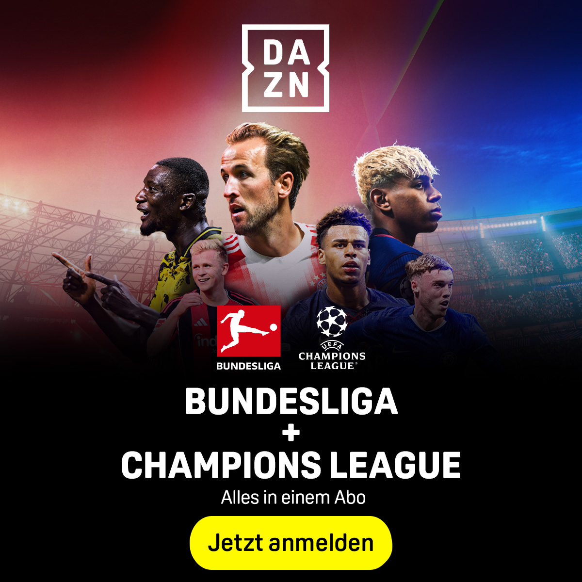 Champions League live: Die Übertragung im TV und LIVE-STREAM am 18.9. | DAZN News DE