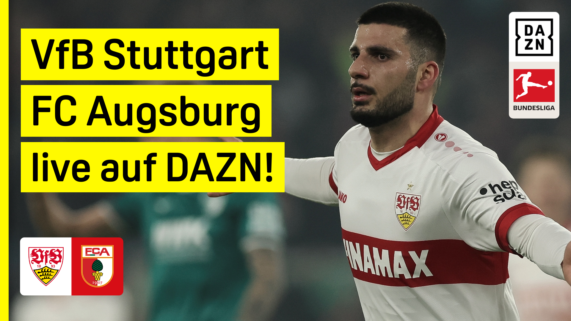 Bundesliga: VfB Stuttgart vs. FC Augsburg live auf DAZN | DAZN News DE