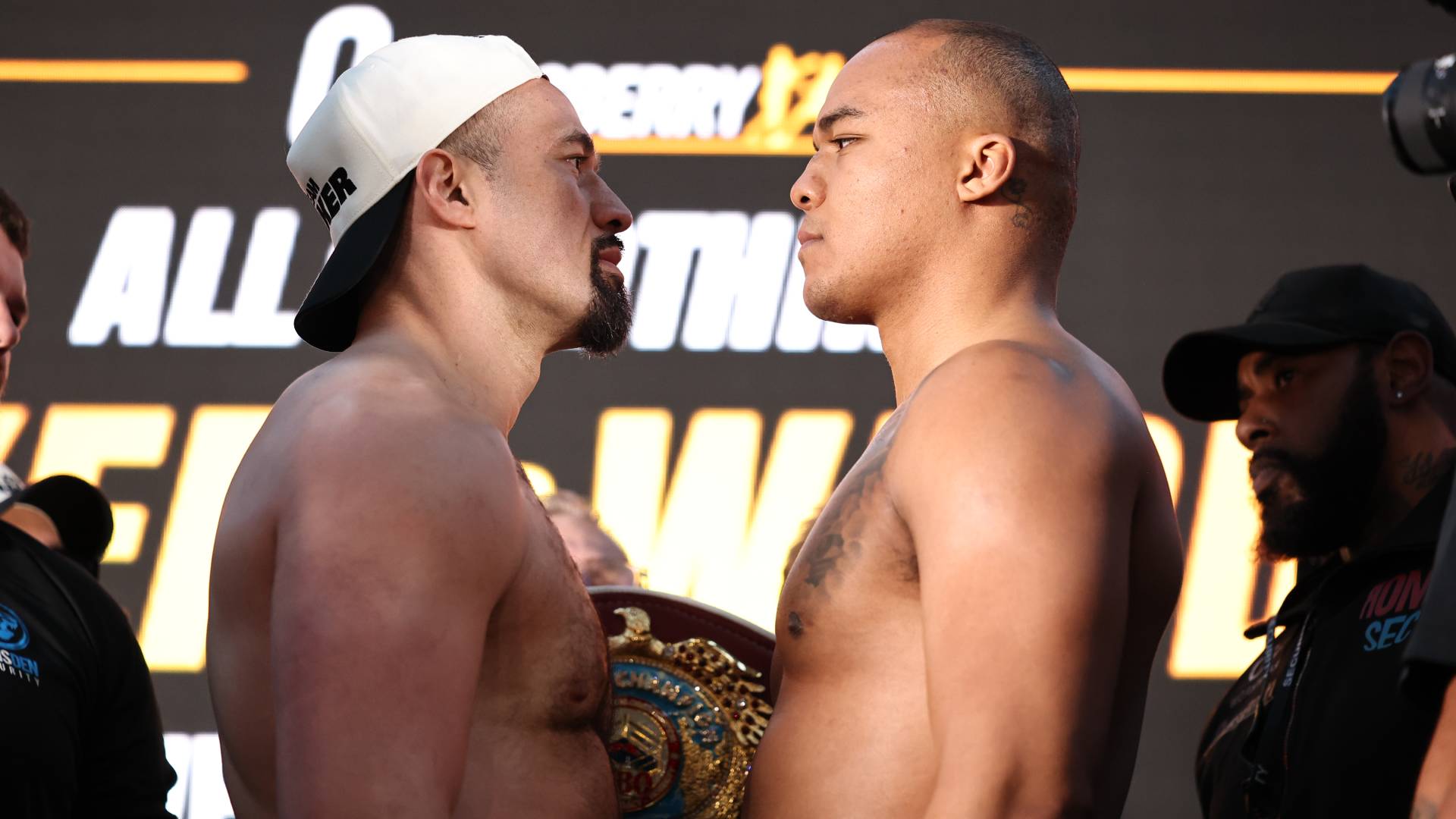 Joseph Parker the much heavier man ahead of huge Fabio Wardley fight ...